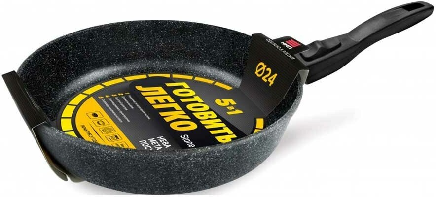 Сковорода НМП "Готовить легко" stone c/р, GL2024