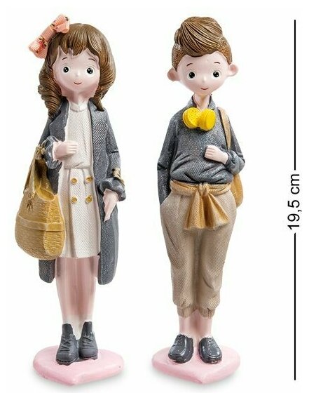 Комплект фигурок 2 шт. Парочка в синем MN-104 113-905547