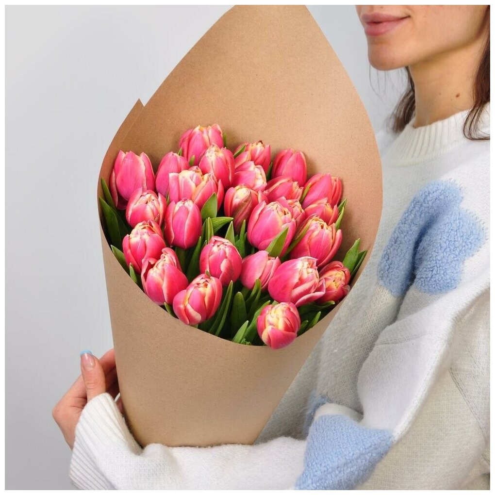 Пионовидные тюльпаны, 25 штучек