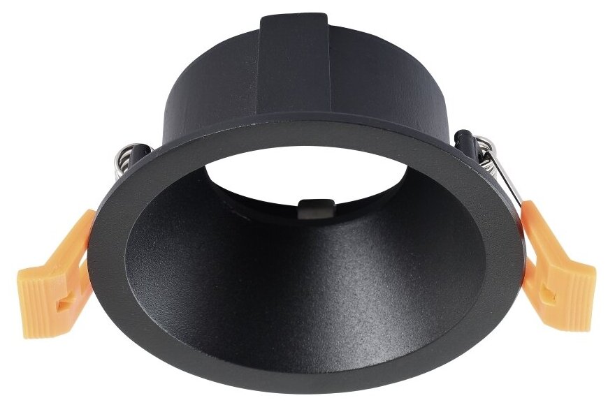 Встраиваемый светильник Crystal Lux CLT 006 CLT 006C1 BL, GU10, кол-во ламп:1шт, Черный