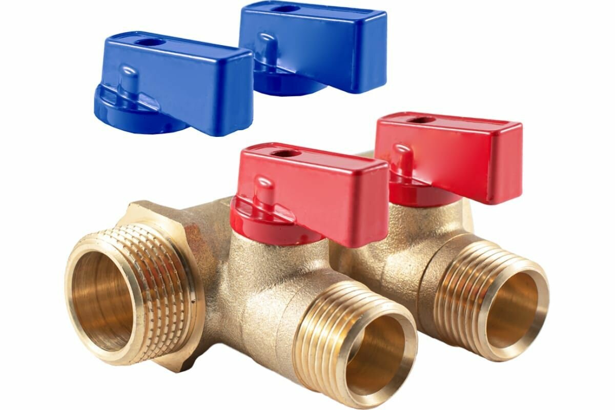 Коллектор в/н с шаровыми кранами на 2 выхода PROFACTOR PF MV 264.2