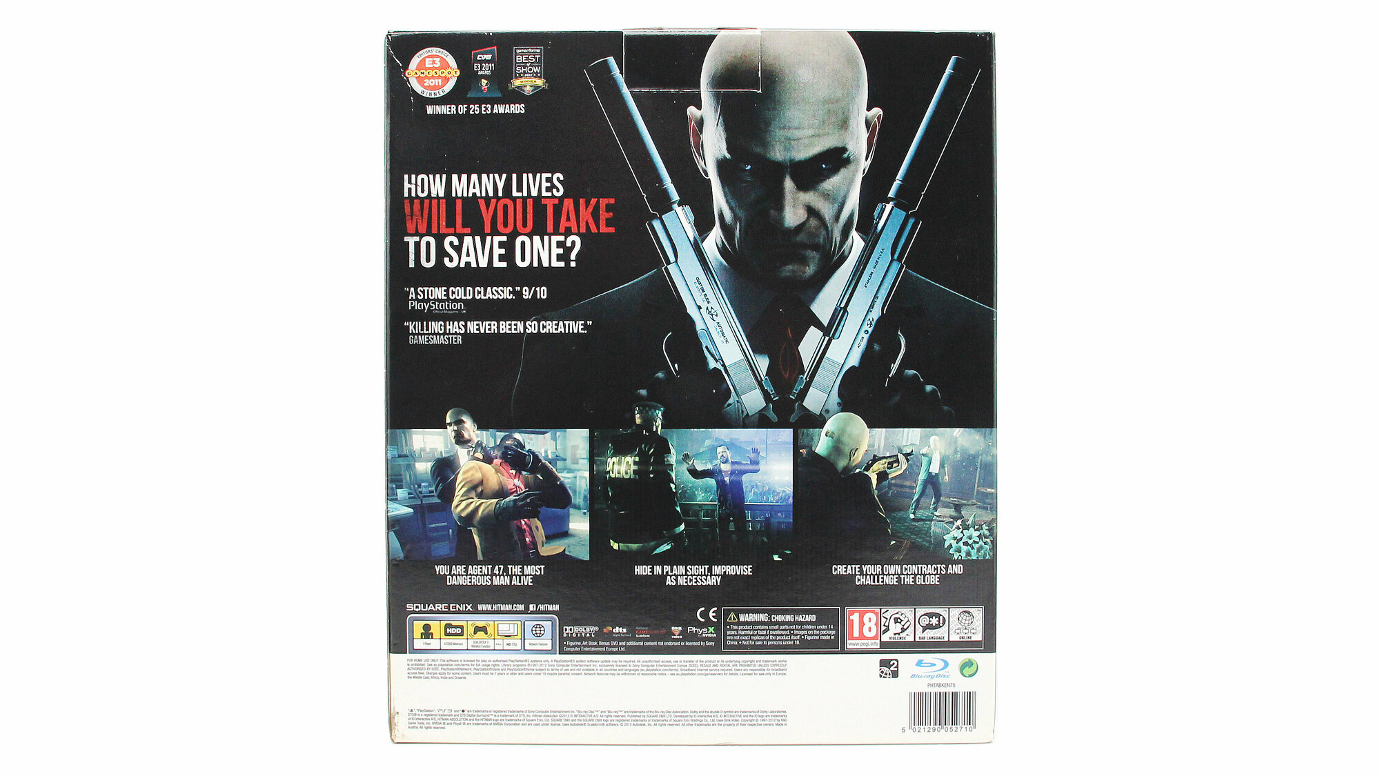 Hitman Absolution Deluxe Professional Edition для PS3 — фото 1