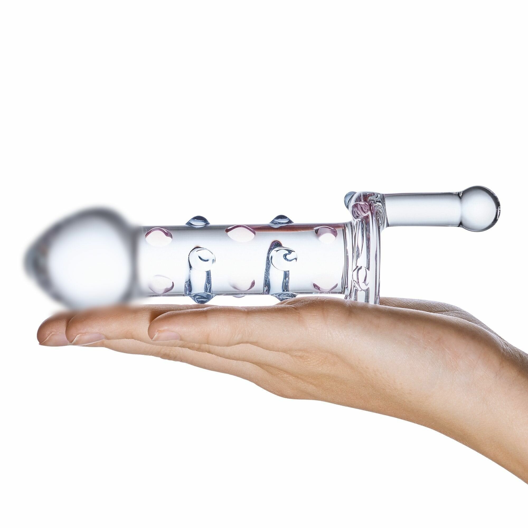 Небольшой фаллос с ручкой CANDY LAND JUICER