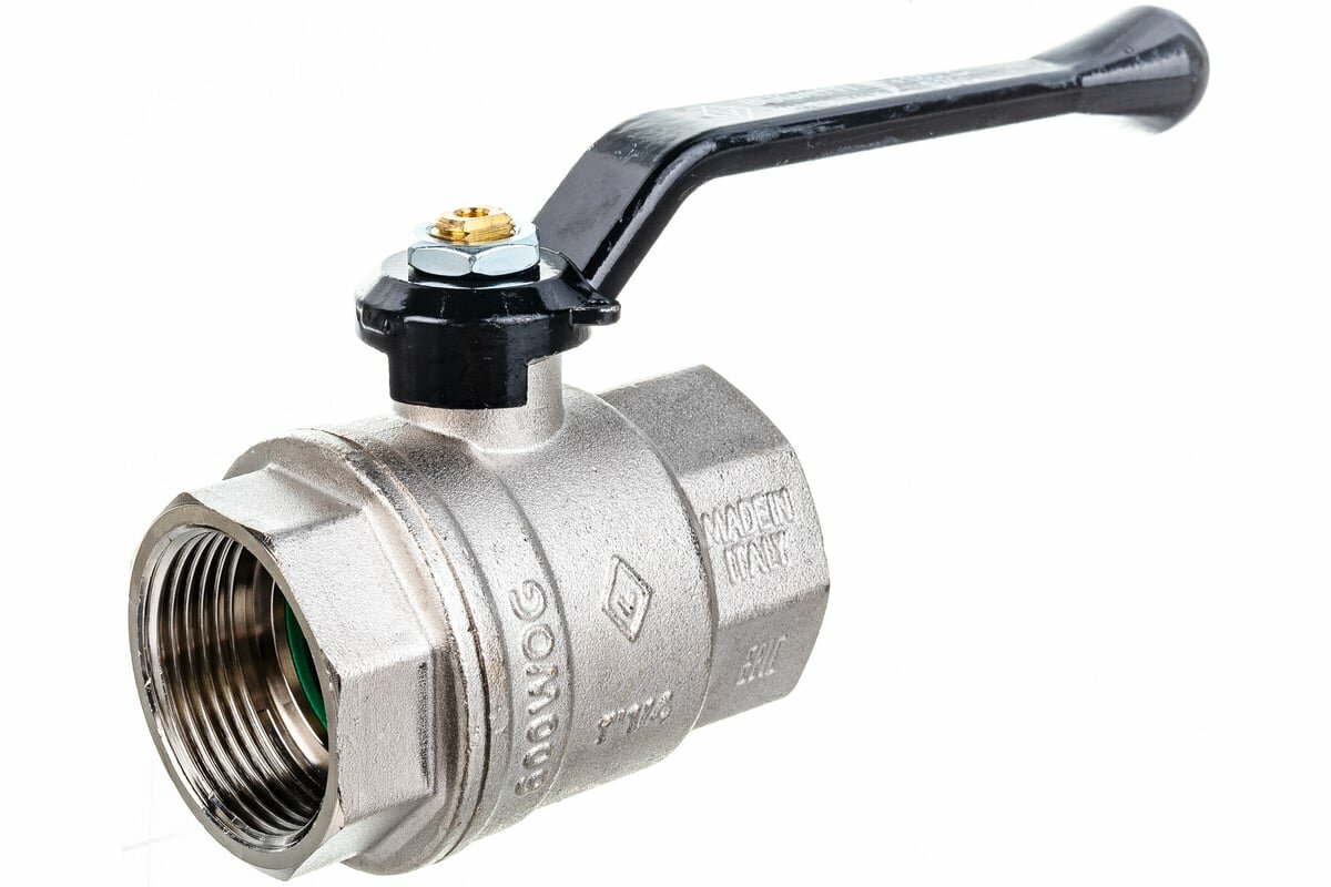 Bugatti шаровый кран В/В Ду-32 1 1/4 дюйма ручка черная OREGON 300 03000181