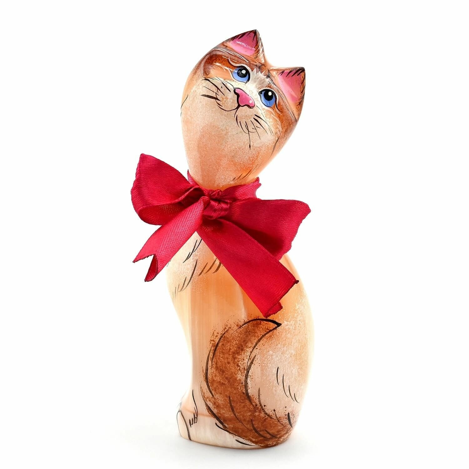 Фигурка из селенита Кот Марсель