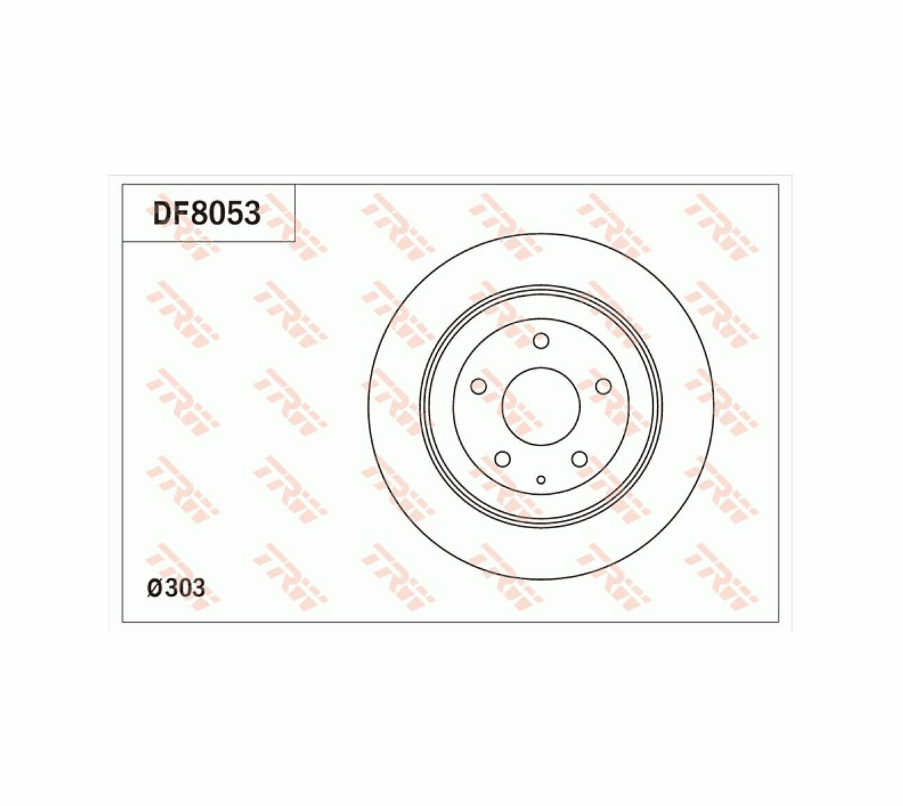 Диск тормозной MAZDA CX-5 11- задний