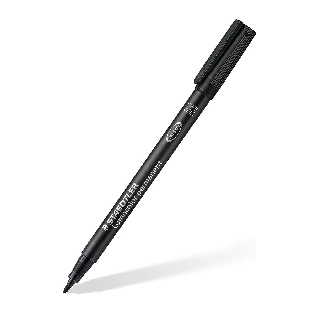 Маркер Staedler Lumocolor, для ушных бирок, универсальный, черный, 14см x 1см