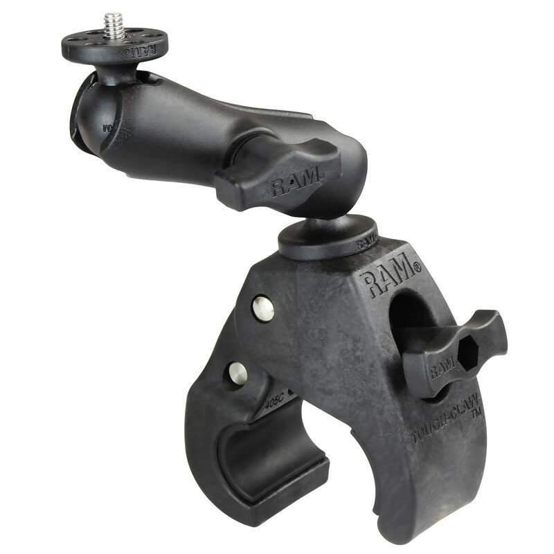 RAM-B-404-366U RAM Tough-Claw, среднее крепление с адаптером для фото/видео камеры 1/4"-20
