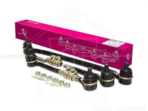 Комплект тяг рулевой трапеции ваз 2101-07 "белмаг" " " с крепежом (0514) (2101-3003010/58/60/