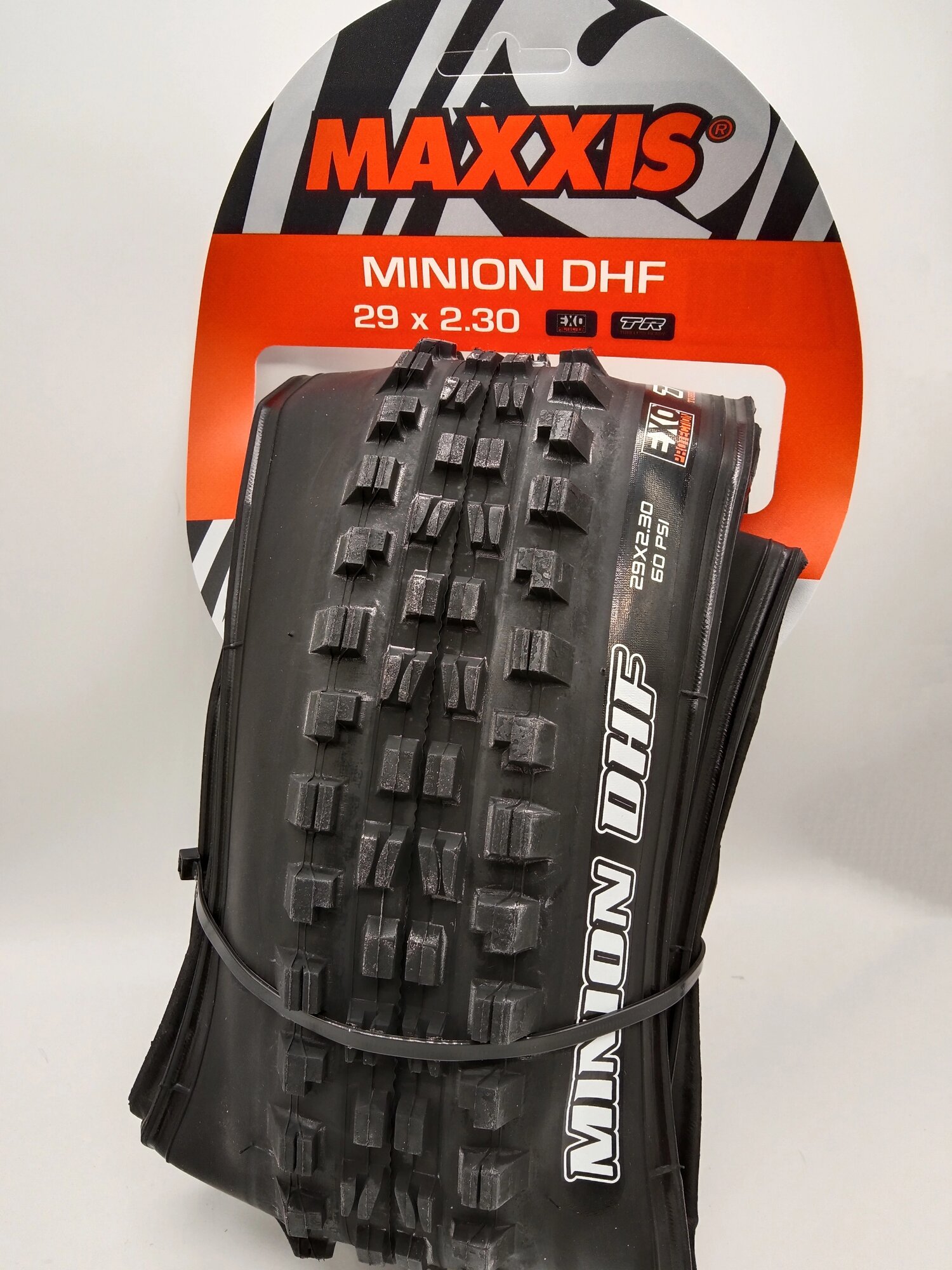 Maxxis MINION DHF DHR бескамерная шина 29 дюймов Черный, DHF 2.3 EXO TR