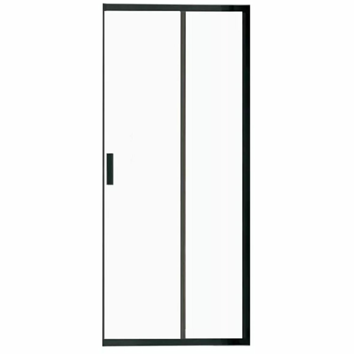Душевая дверь Vincea Garda VHC-1G800CLB 80х190 черный стекло прозрачное