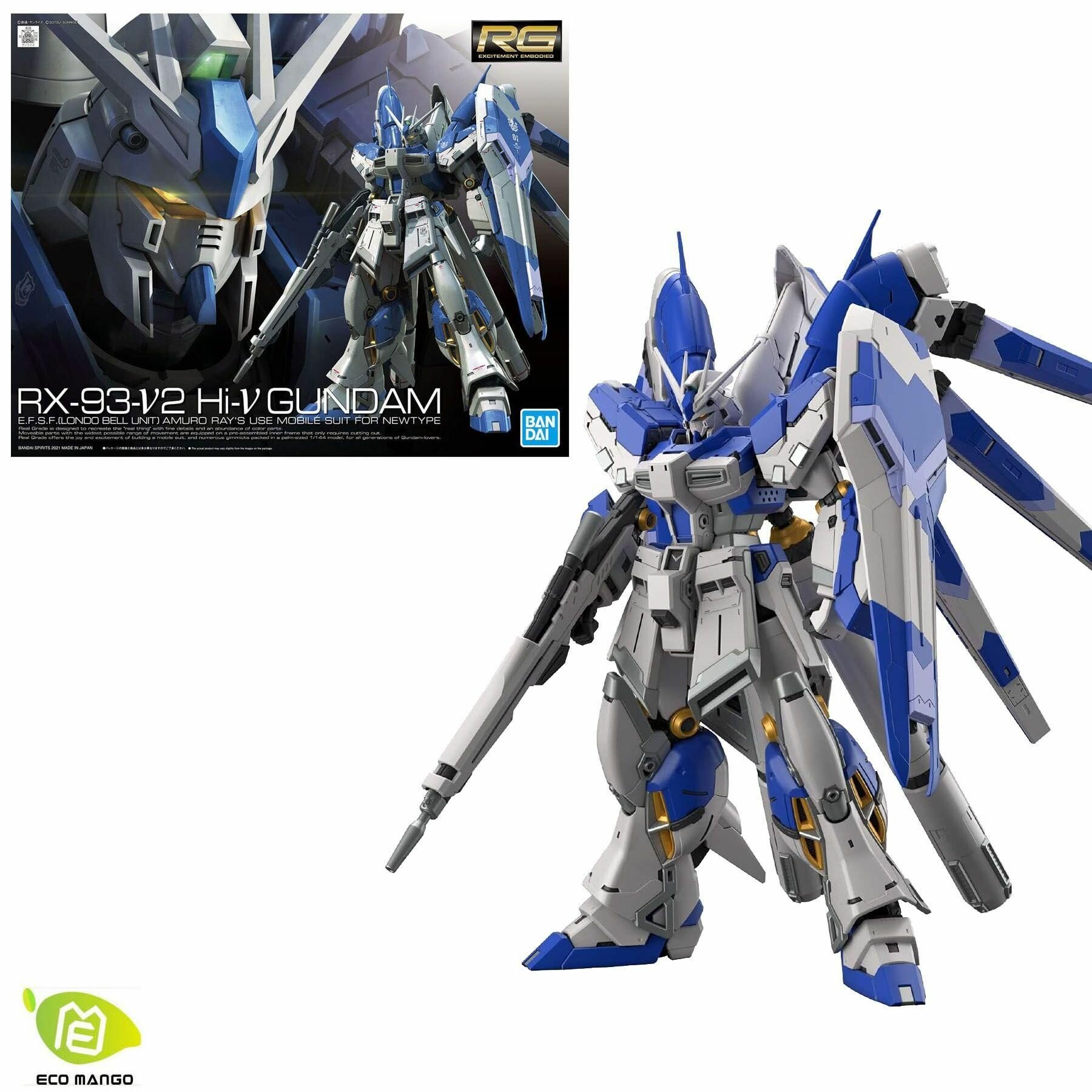 Фигурка Bandai Hobby RG #36 Hi-Nu Gundam, контратакуйте Chara Children of Belthorchik