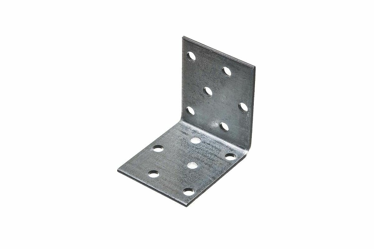 Уголок крепежный перфорированный 50х50х40х2, 20 шт