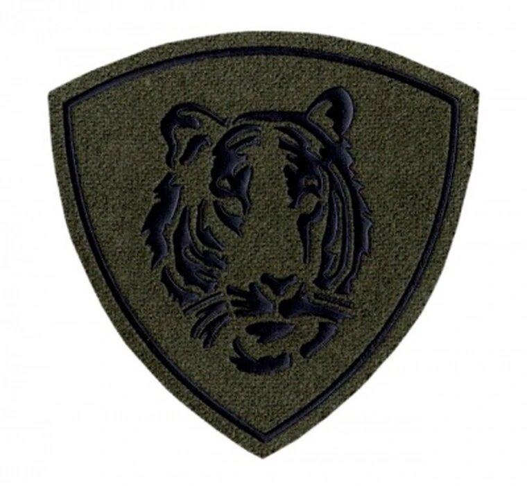 Шеврон пластизолевый Внутренние войска В МВД "Тигр", военная форма нашивки