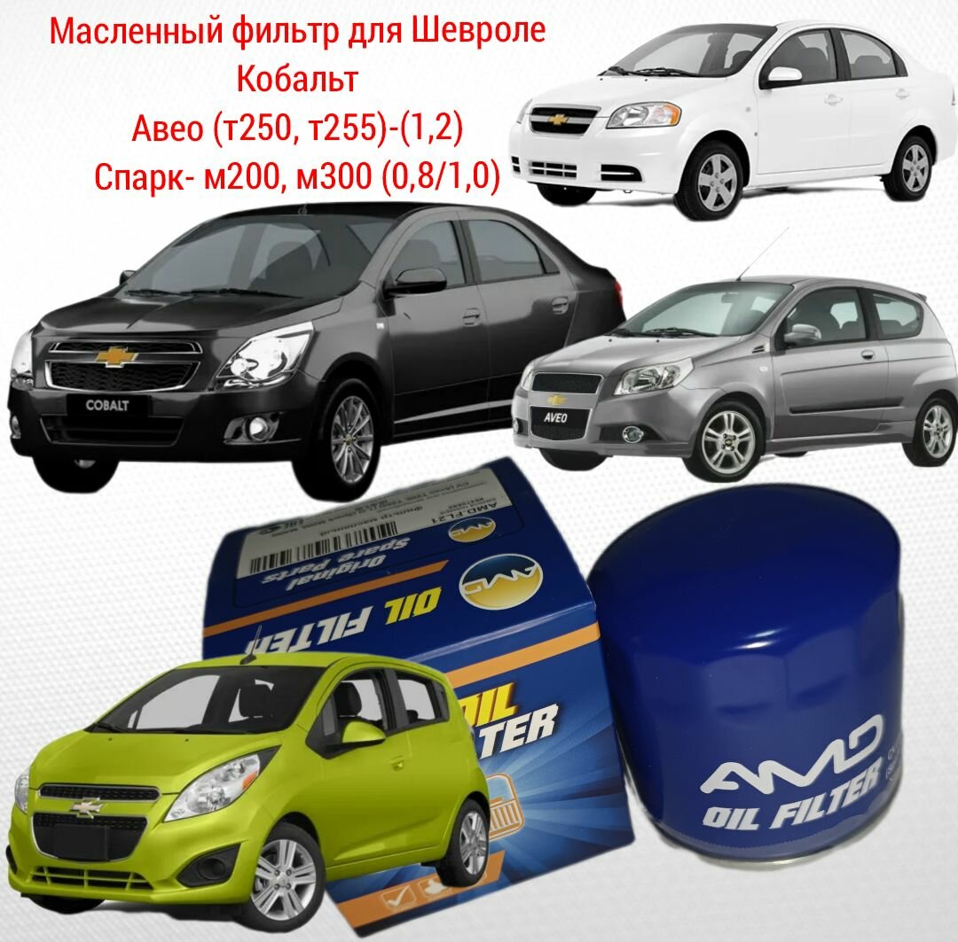 Масляный фильтр Шевроле Кобальт
