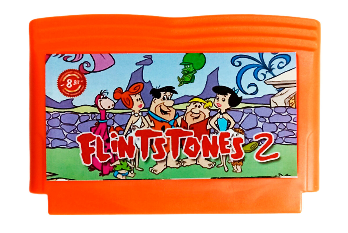 Картридж 8bit FLINSTONES 2 Флинстоуны 2 для игровых приставок