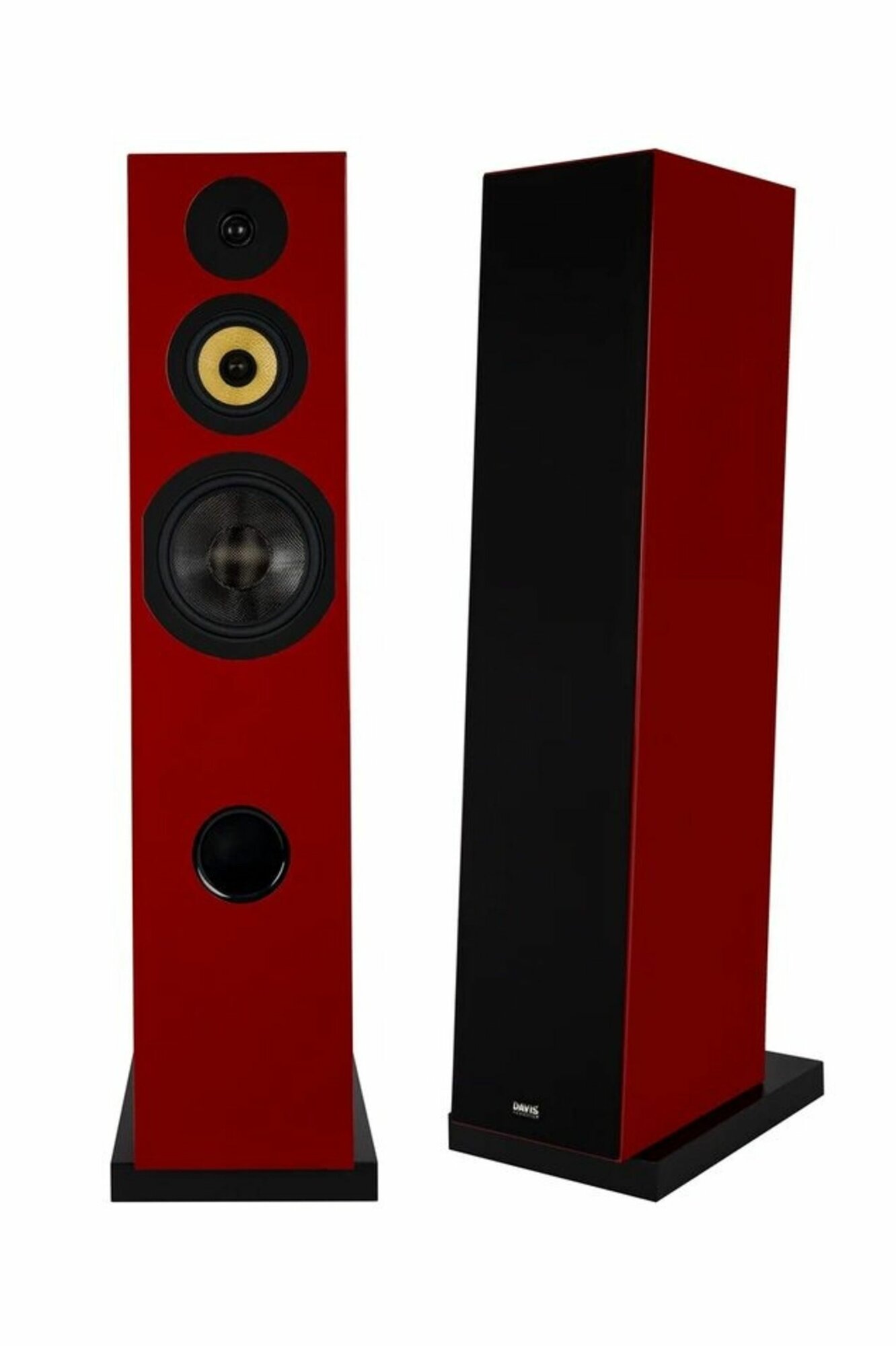 Напольная акустика Davis Acoustics Courbet 8 Red Gloss