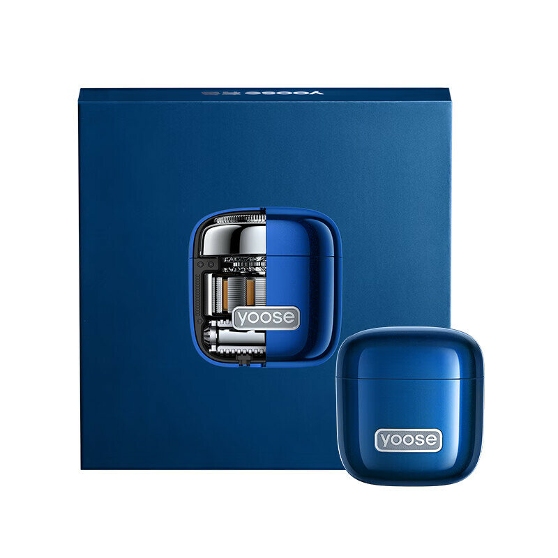 Электрическая бритва Yoose Electric Shaver Portable и триммер для волос в носу D1-T, цвет Midnight Blue