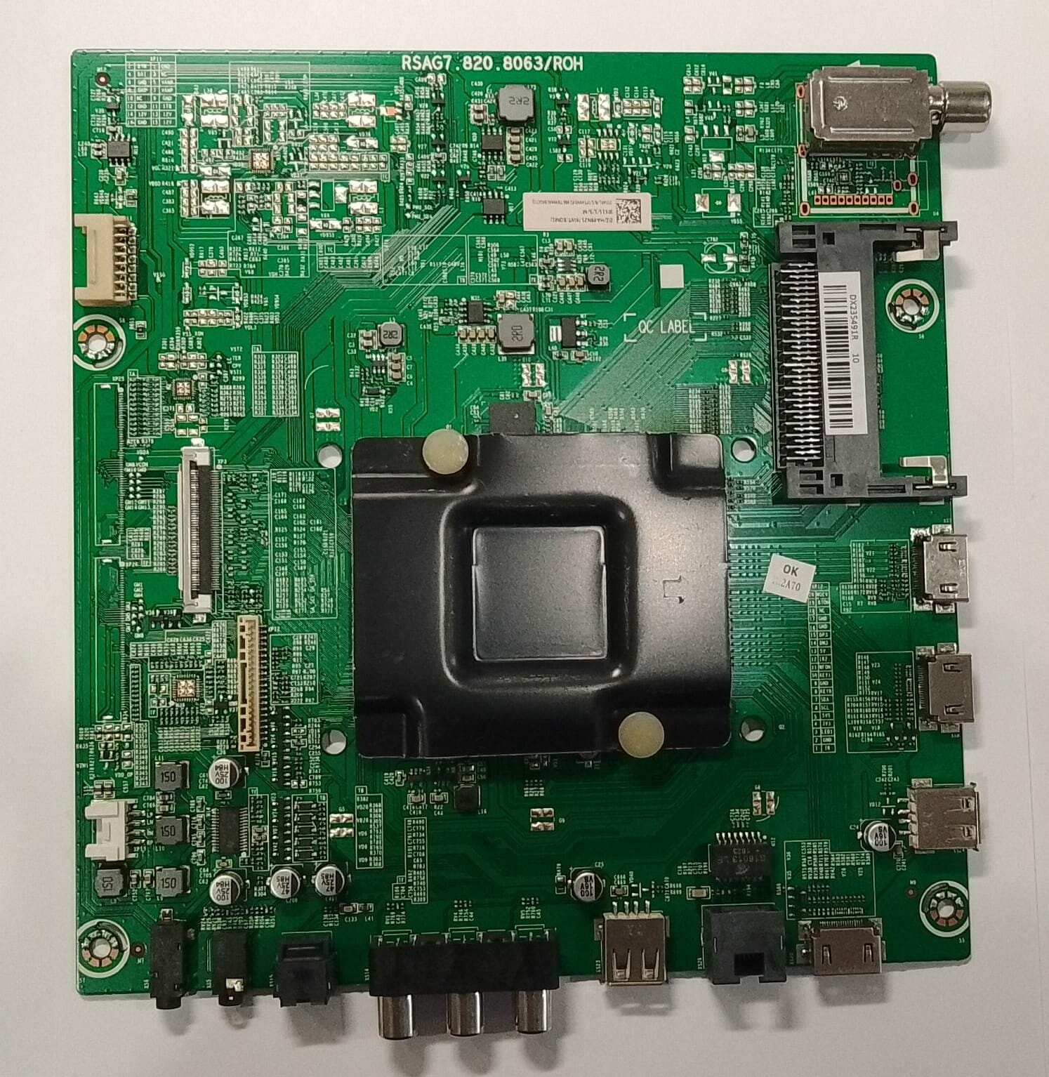 Материнская плата (RSAG7.820.8063. ROH) (SH1 94V-0 E248779) телевизора DEXP (F49D8200H)