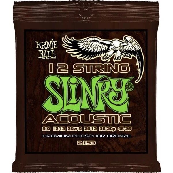 Струны для акустической гитары Ernie Ball 2153