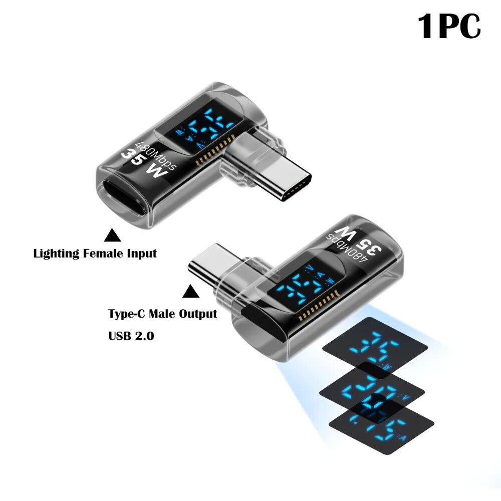 PD 140 Вт USB-C адаптер 8K 60 Гц цифровой дисплей для телефона iOS конвертер передачи Black-for iOS