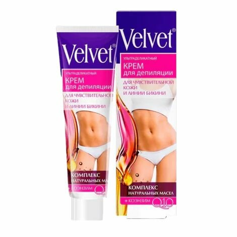 Крем для депиляции VELVET ультра деликатный, 125 мл