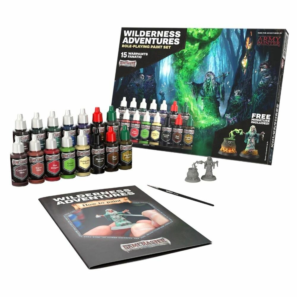 Набор красок GameMaster: Wilderness Adventures Role-playing Paint Set The Army Painter GM1010