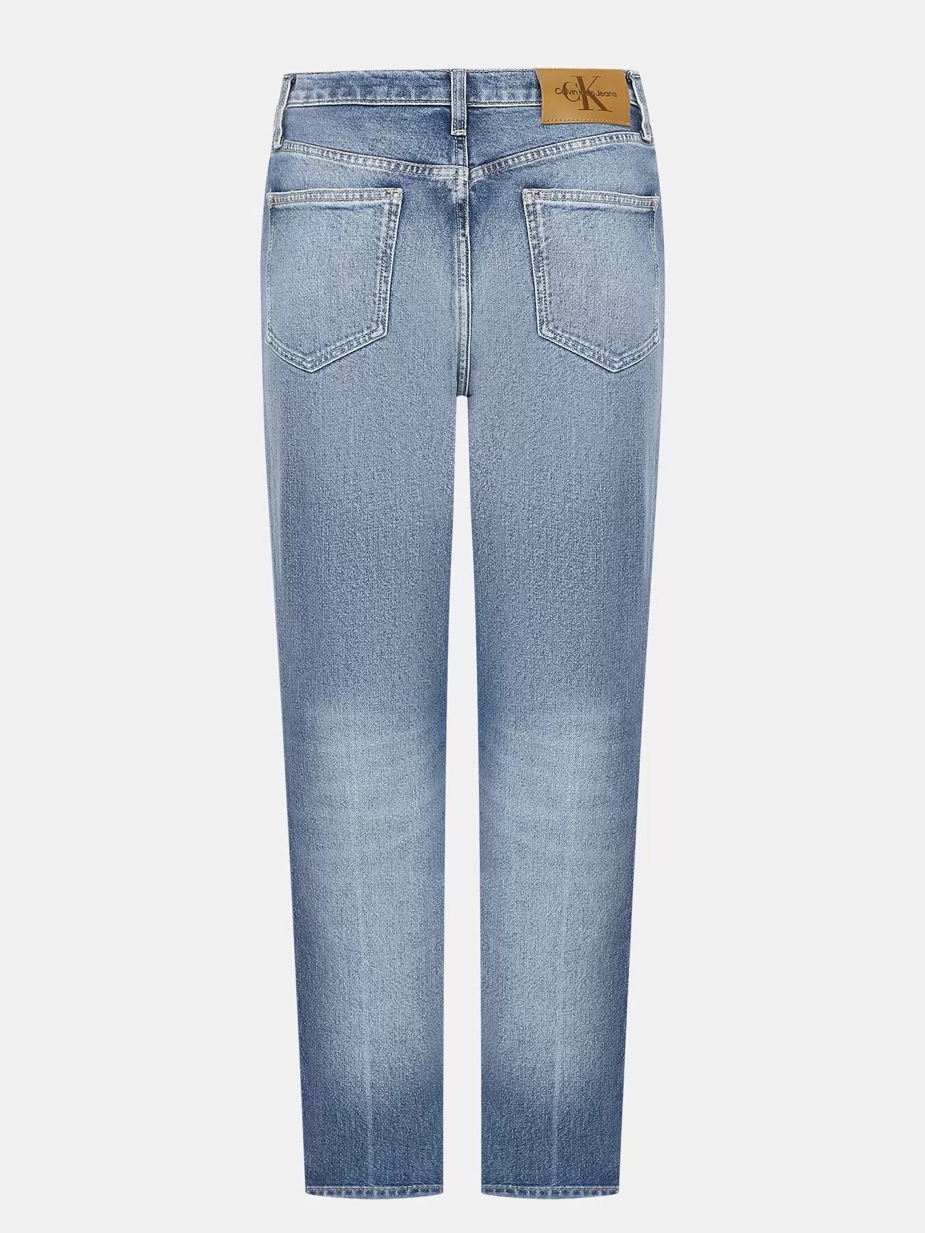Джинсы мом Calvin Klein Jeans, размер 29/28, синий — фото 1