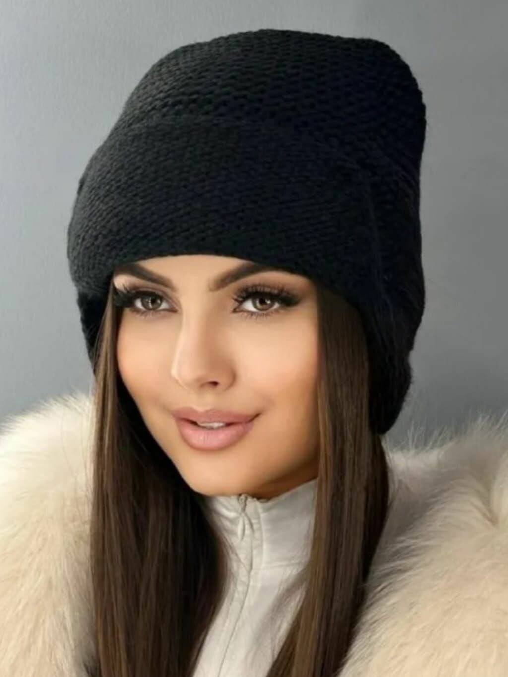 Шапка-ушанка Осень-зима 2026 для женщин