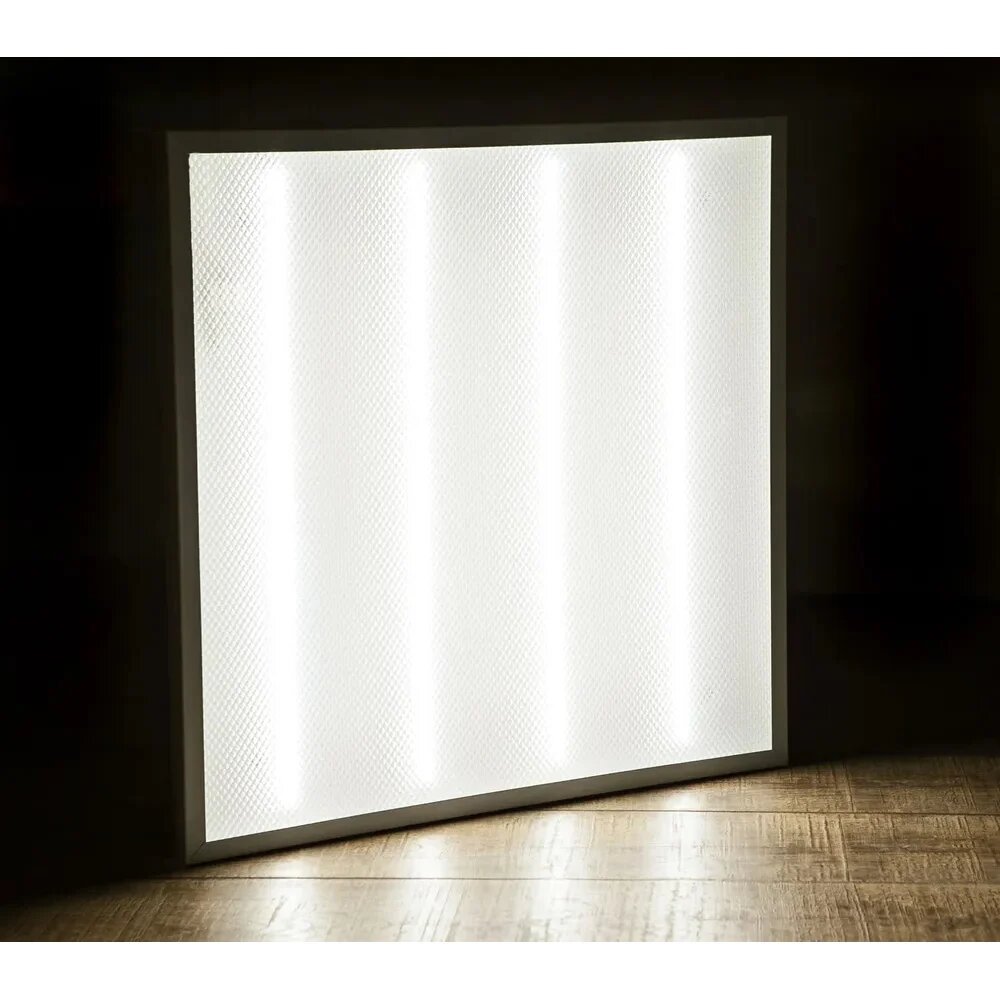 ISVET Панель светодиодная 36 Вт, 4000К, рассеиватель призма, офисный, потолочный светильник армстронг, нейтральный, 4шт UPL-107-1-4-4