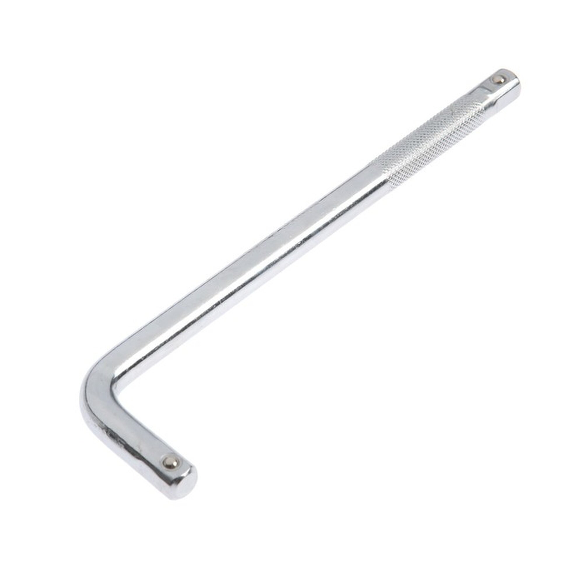 Вороток Г-образный тундра, CrV, квадрат 1/2", 250 х 75 мм 3604495