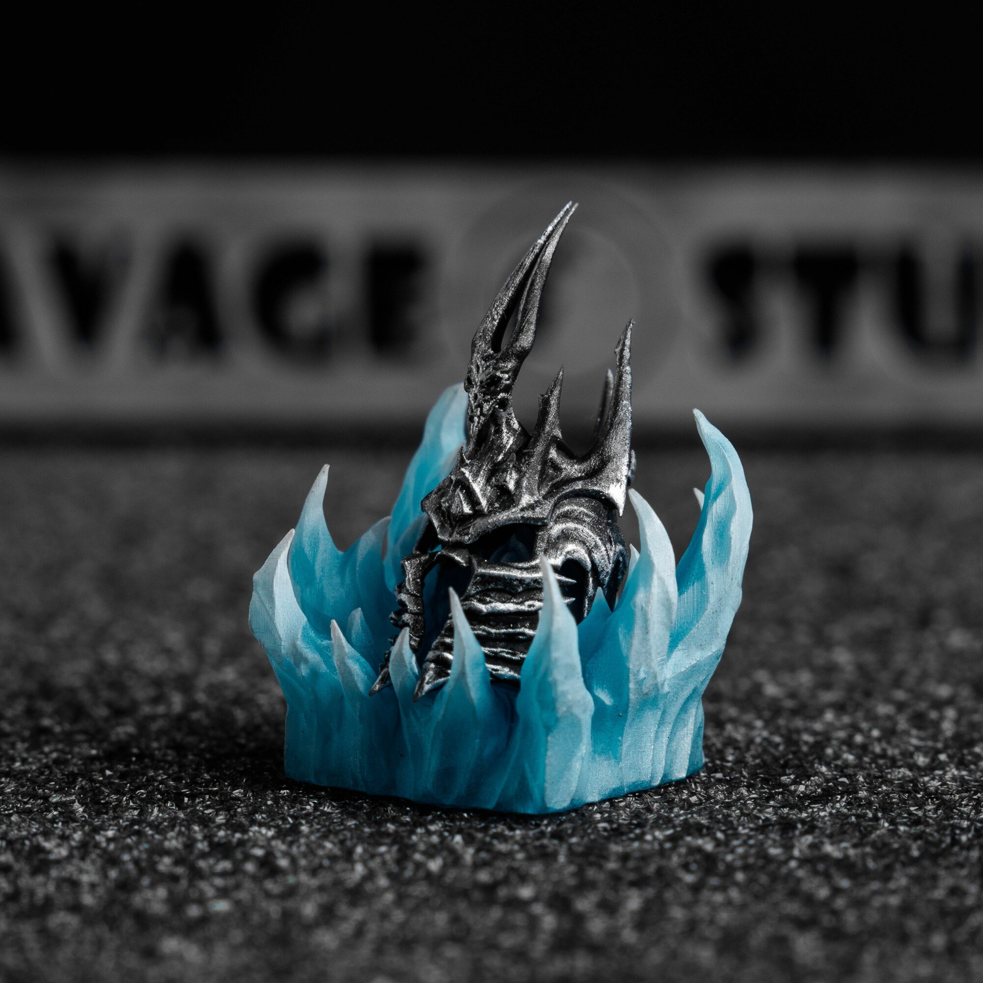 Кейкапы для механической клавиатуры - Ледяная Скорбь, World of Warcraft Artisan WOW Keycap Esc смола, клей