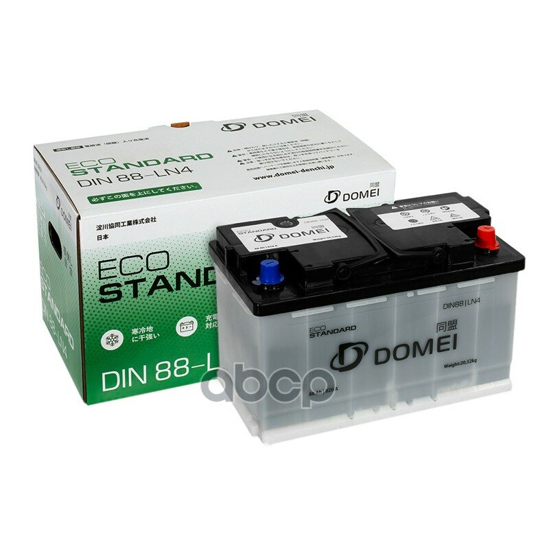 Аккумулятор DOMEI Eco STANDARD DIN 88 - LN4 DOMEI арт. DIN88LN4