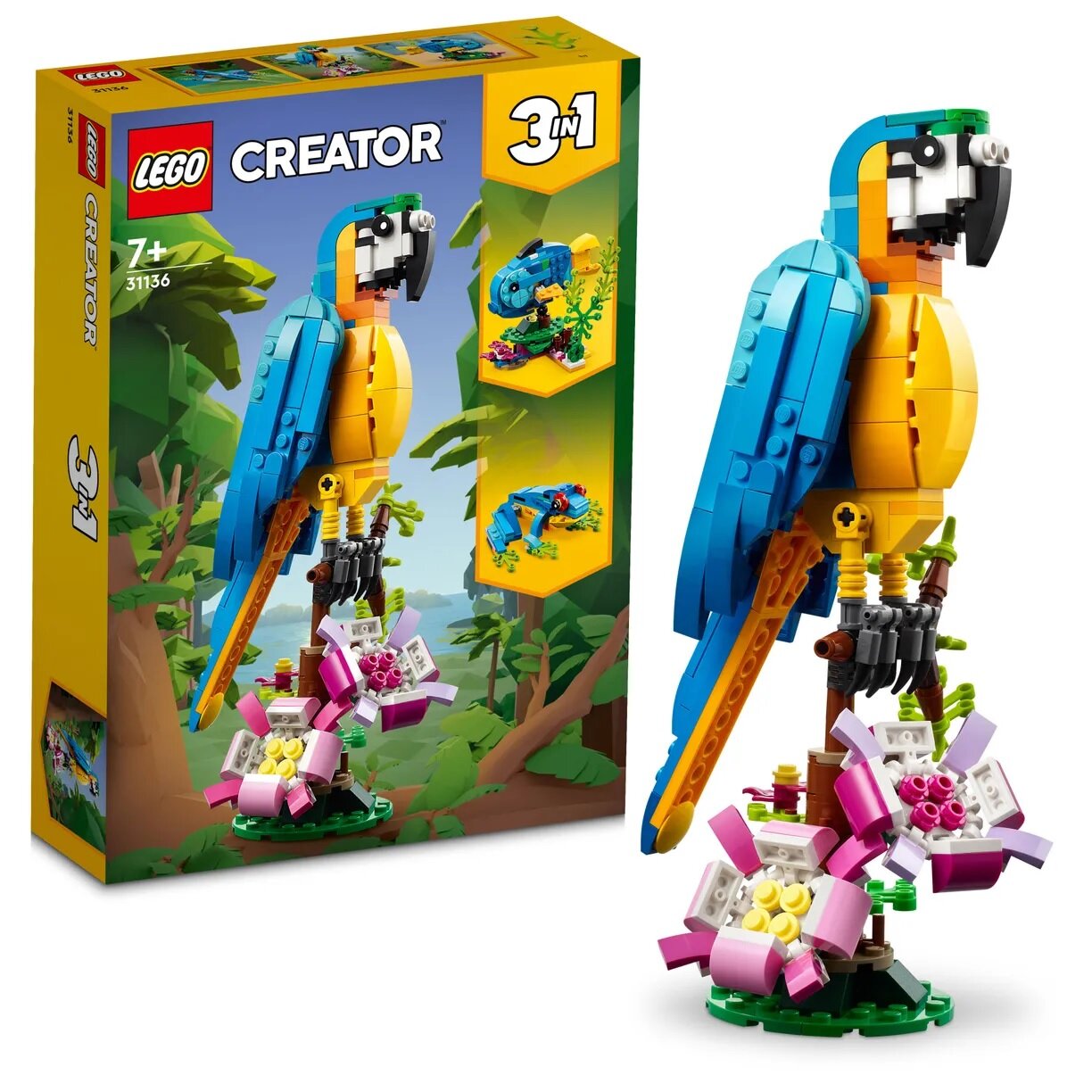 Creator LEGO 31136 Конструктор Exotic Parrot