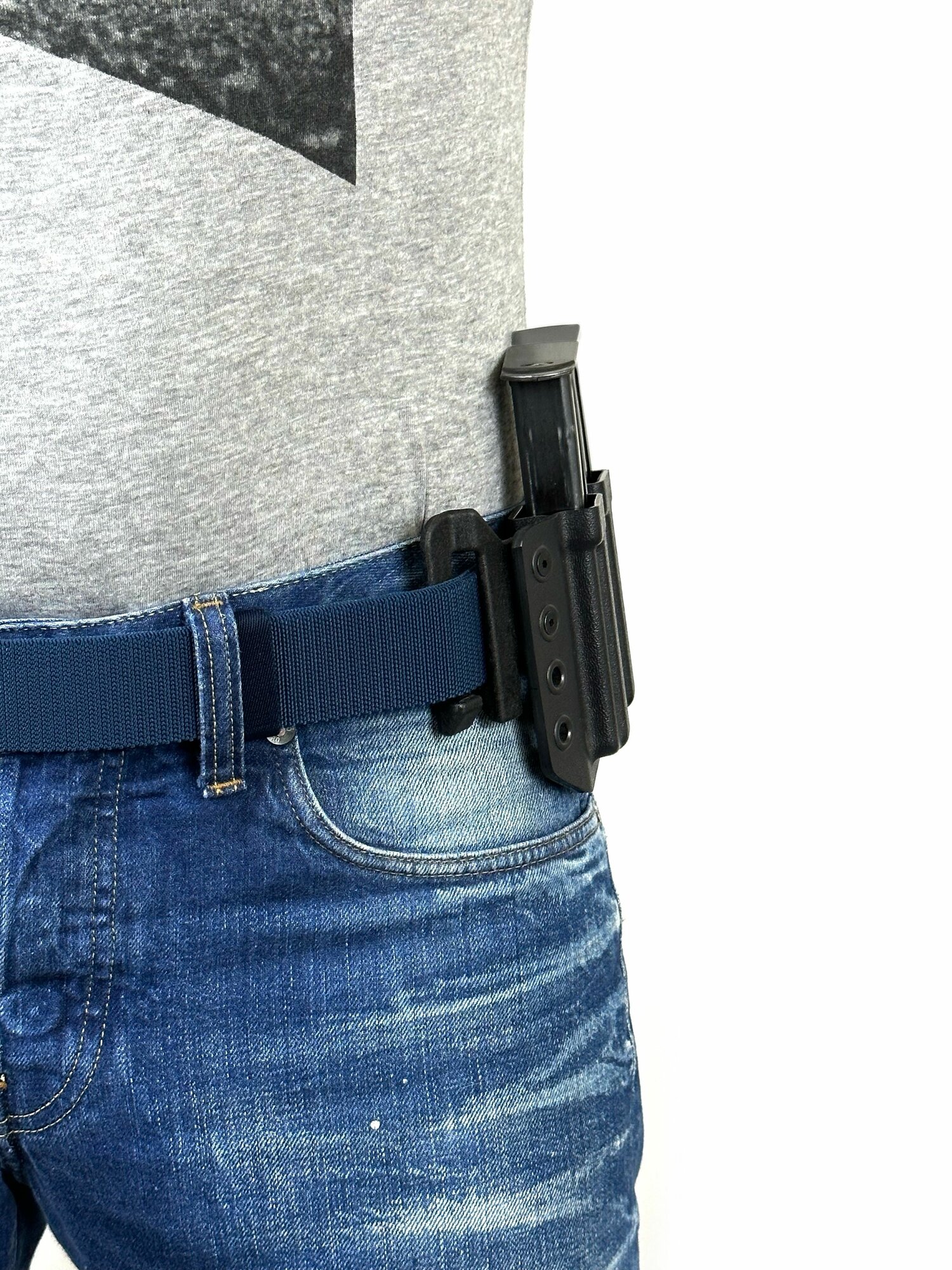 Спаренный подсумок из кайдекса под дополнительные магазины АПС (Стечкин)