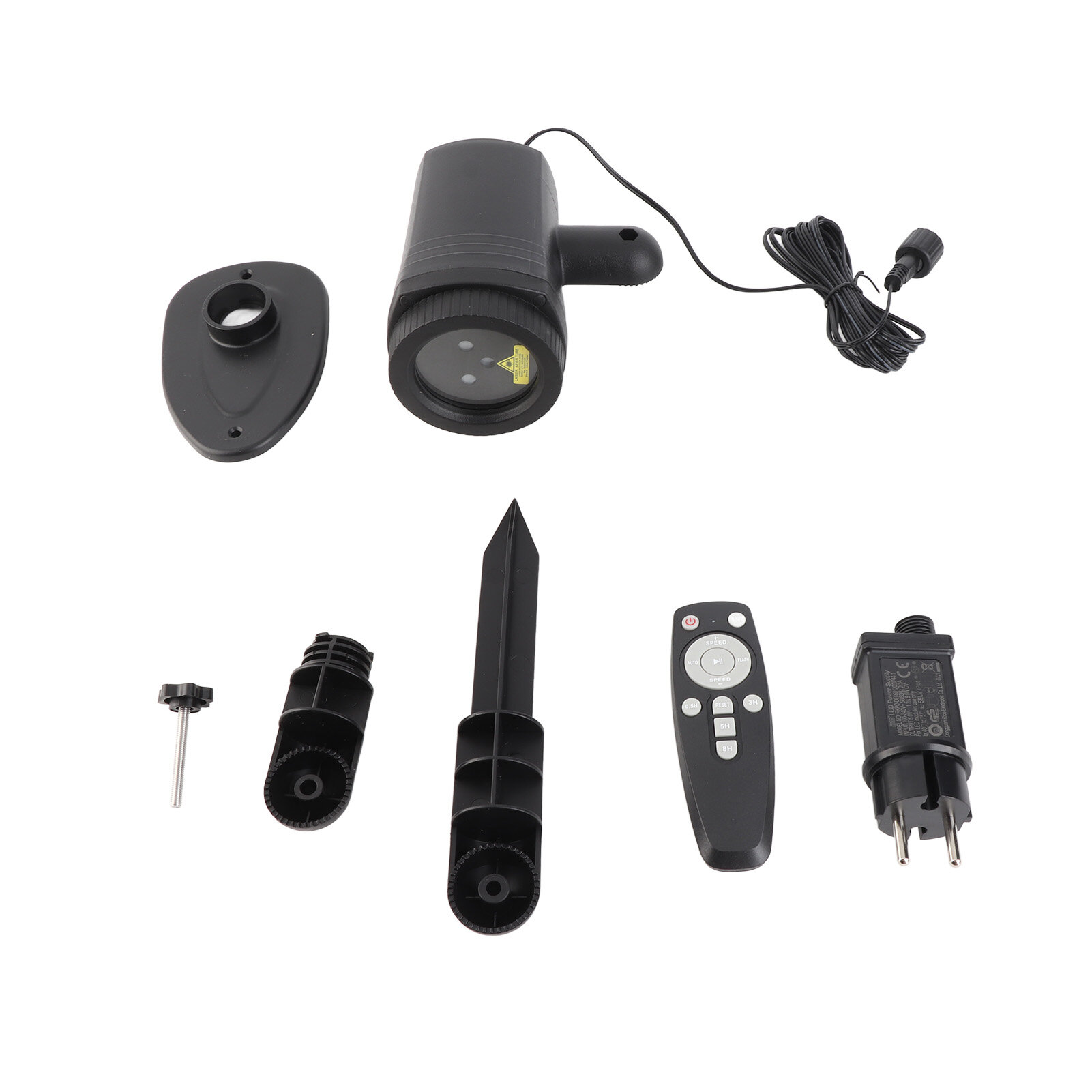 Garden Laser Light Projector Remote Control Water Resistant Moving RBG for Party Outdoor