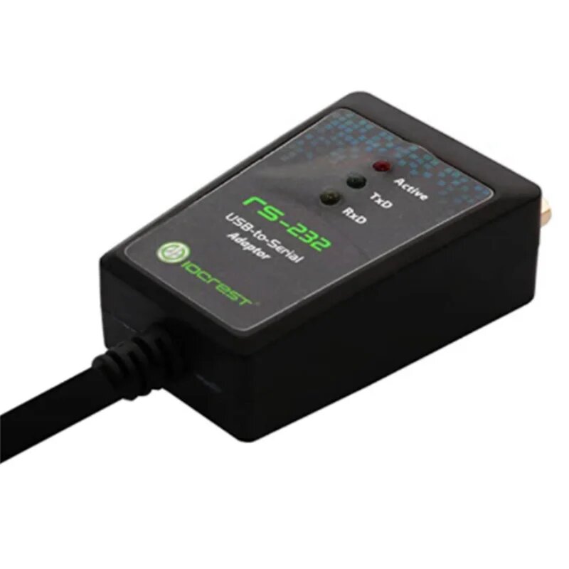 IOCREST USB 2.0 к последовательному RS-232 DB9 9-контактный адаптер-конвертер Кабель FTDI Чипсет USB к RS232 поддержка WIN10 Длина 1 м