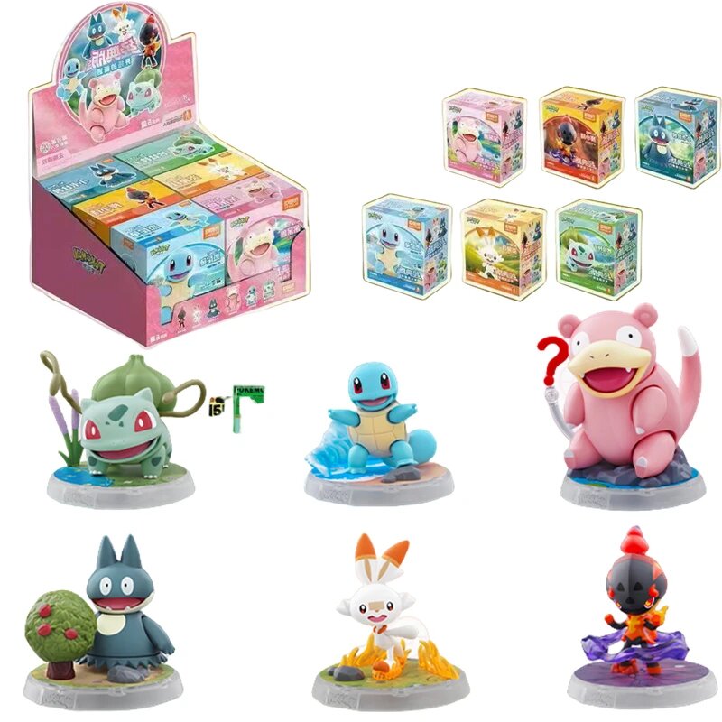 Фигурки Pokemon BLOKEES, 6шт, Цвет: 6