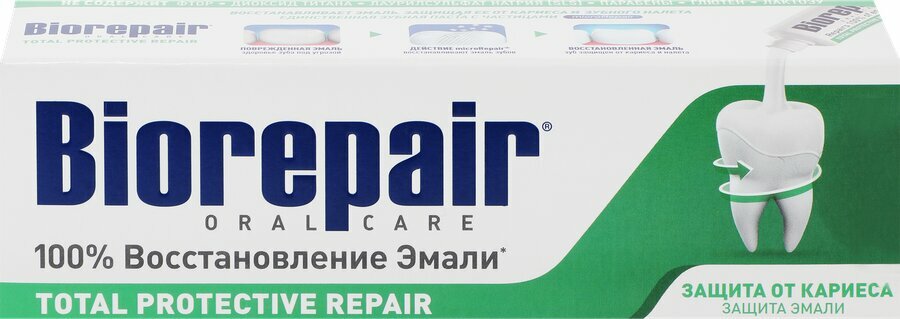 Зубная паста BIOREPAIR Total Protective Repair, 75мл