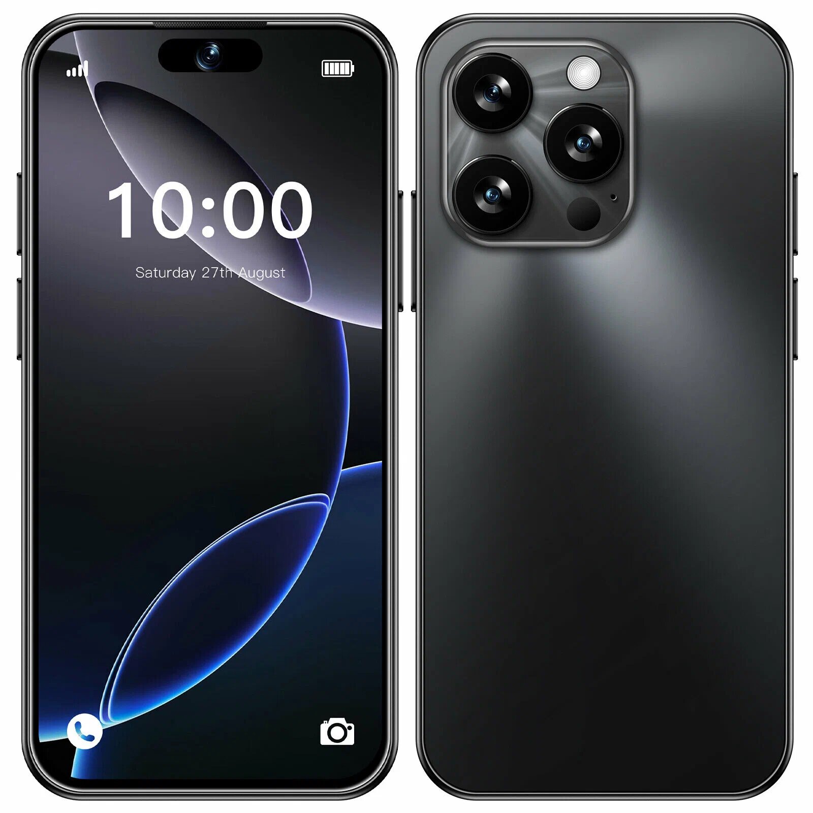 Смартфон xs iPhone 16 PRO MAX (mini) 3/64 GB Черный (мини смартфон, маленький телефон, телефон для ребёнка)