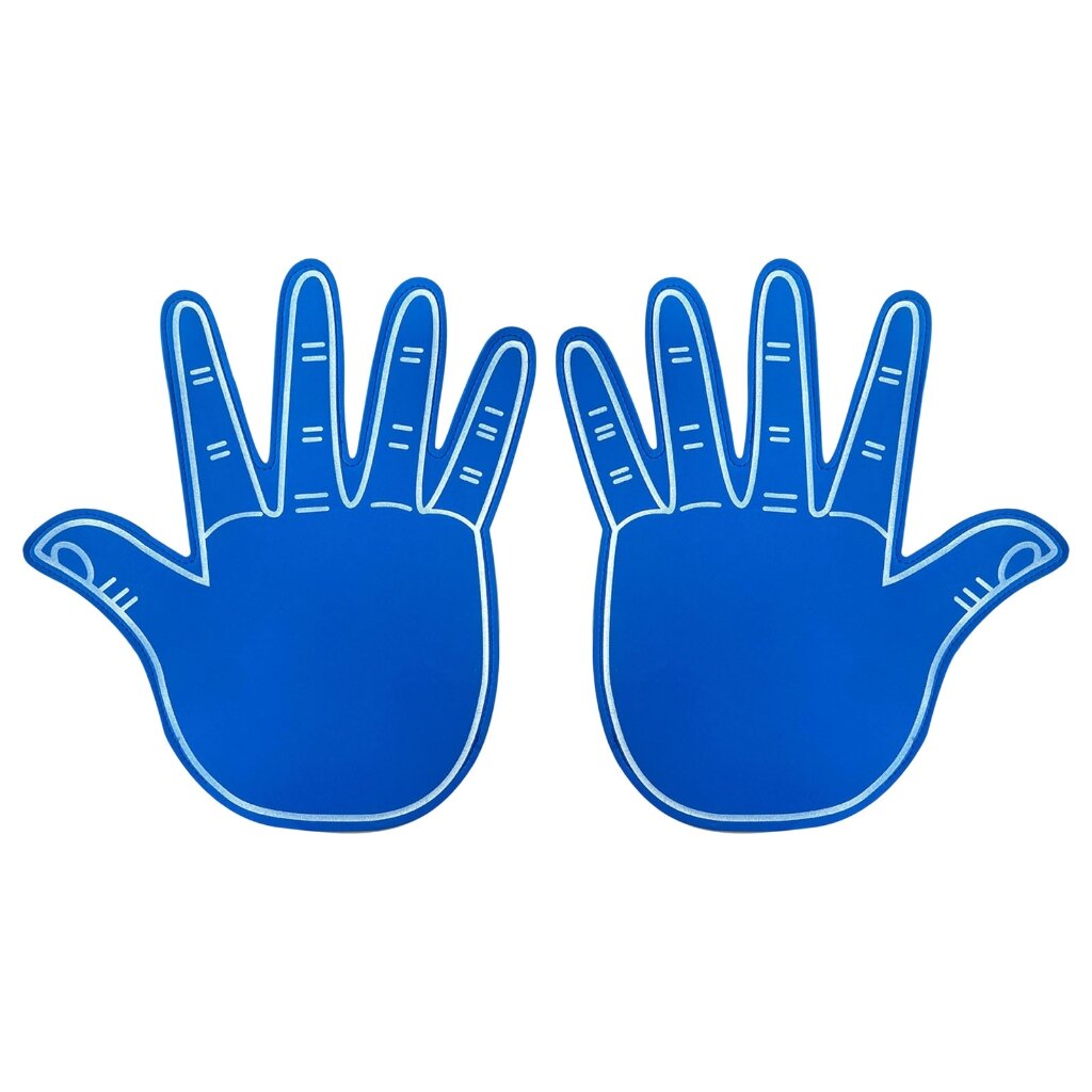 Очень большие многоразовые поролоновые перчатки для стадионных игр и групповых празднований