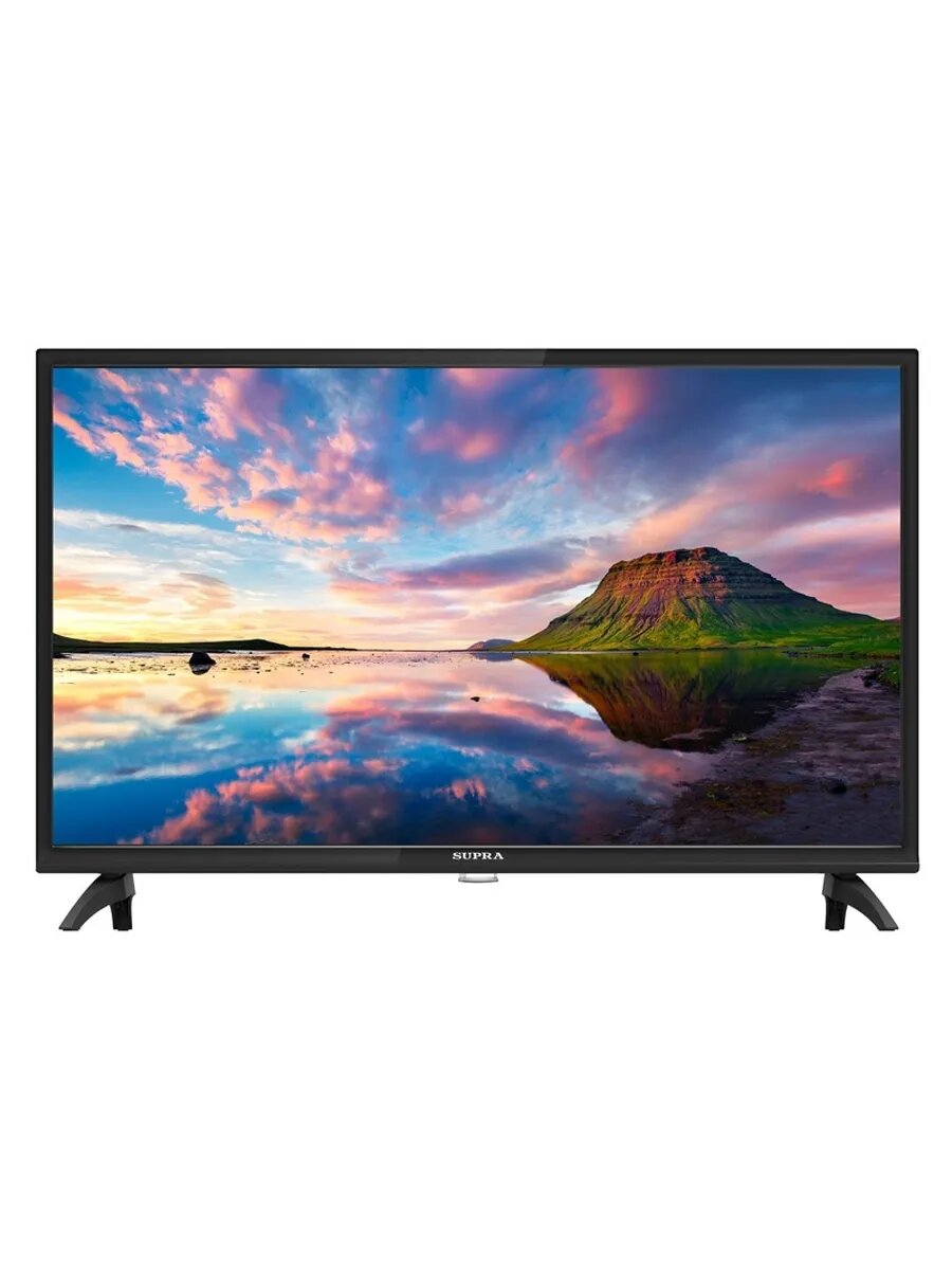 Телевизор Supra STV-LC32LT0080W чёрного цвета, 1366x768 пикселей, 32 дюйма