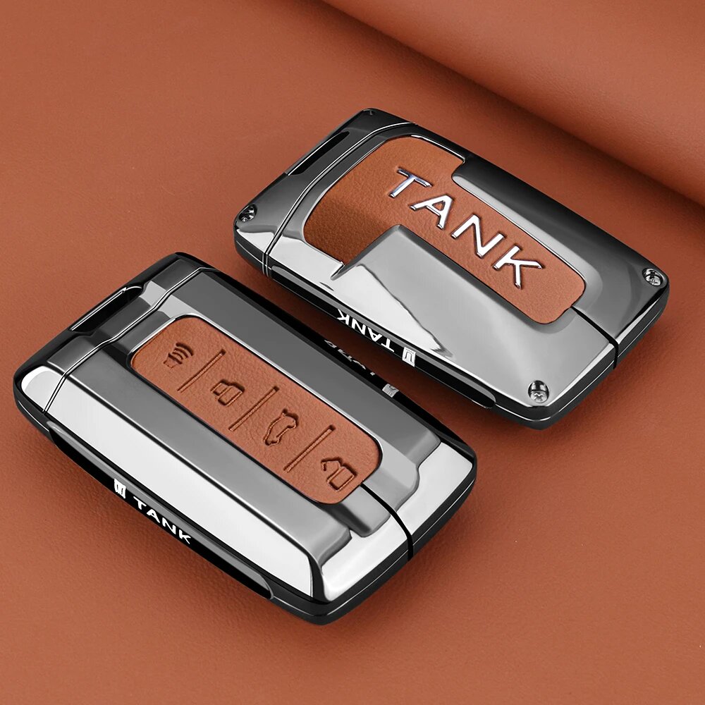 Чехол для ключей от автомобиля для Great Wall GWM WEY Tank300 Tank500 Tank400 Tank700 gun orange