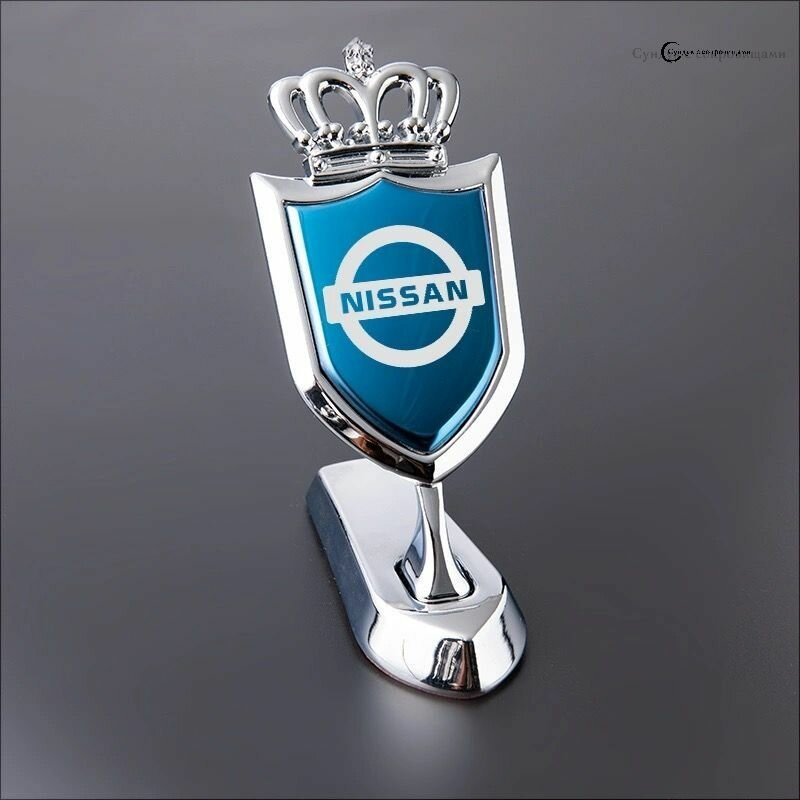Эмблема капота Nissan/персонализированный металлический значок Nissan /автомобиль универсальный
