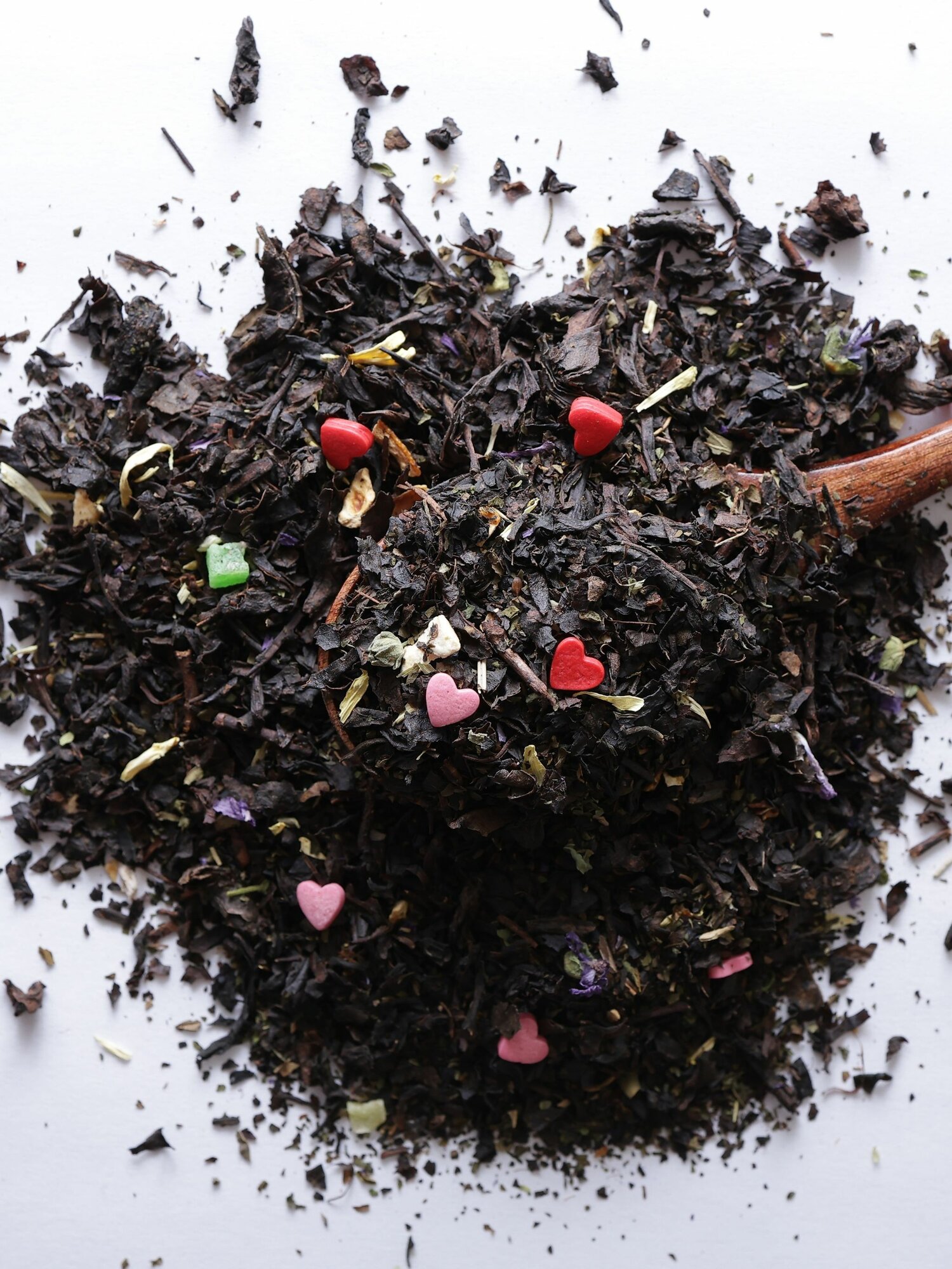 Мятная королева, черный листовой чай, 40 г