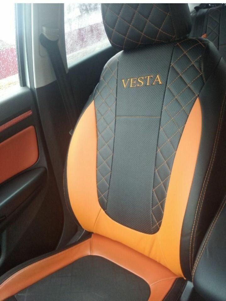 Модельные авточехлы на Lada Vesta №5