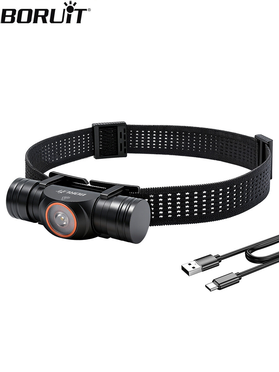 Налобный фонарь BORUiT HP400