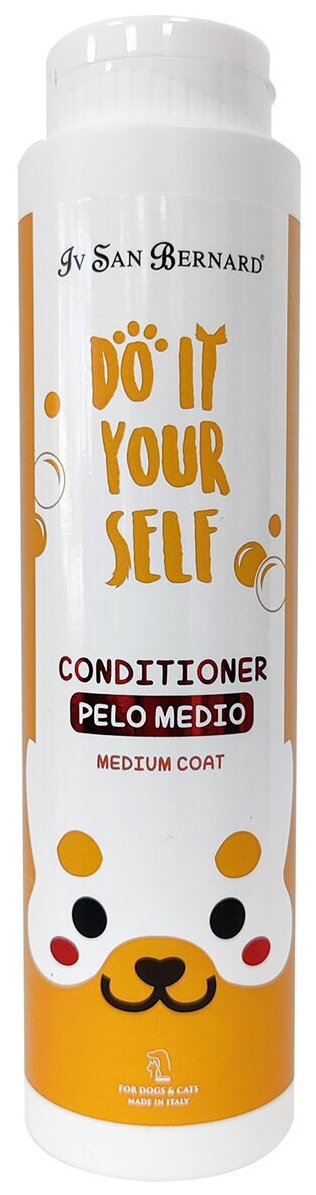 IV SAN BERNARD DO IT YOURSELF MEDIUM COAT CONDITIONER кондиционер для собак и кошек со средней шерстью (300 мл)