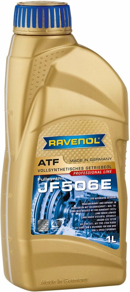 Трансмиссионное масло RAVENOL ATF JF506E ( 1л) new