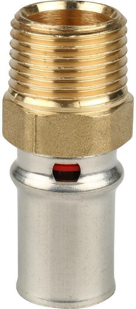 Переходник STOUT SFP-0001-001216 с наружной резьбой 1/2"х16 для металлопластиковых труб прессовой